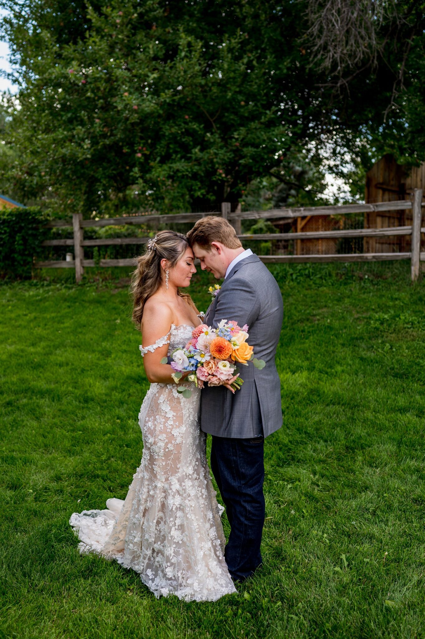 Picture-Perfect: A Look into a Lyons Farmette Wedding Through a ...