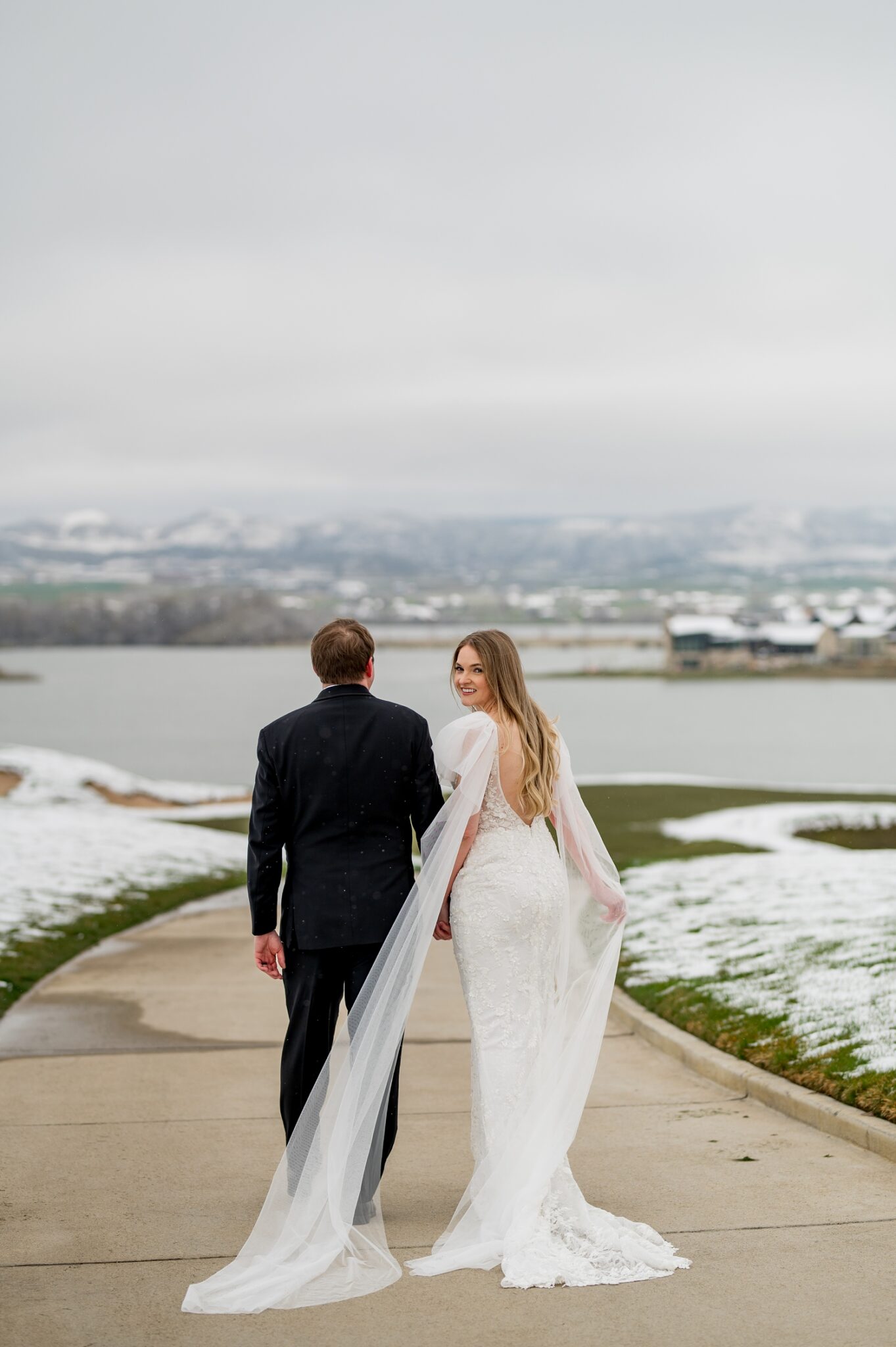 A Magical, Snow-Dusted Wedding Day at TPC Colorado: Celebrating Ally ...